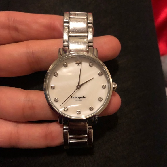 kate spade | Jewelry | Kate Spade Silver Watch | Poshmark